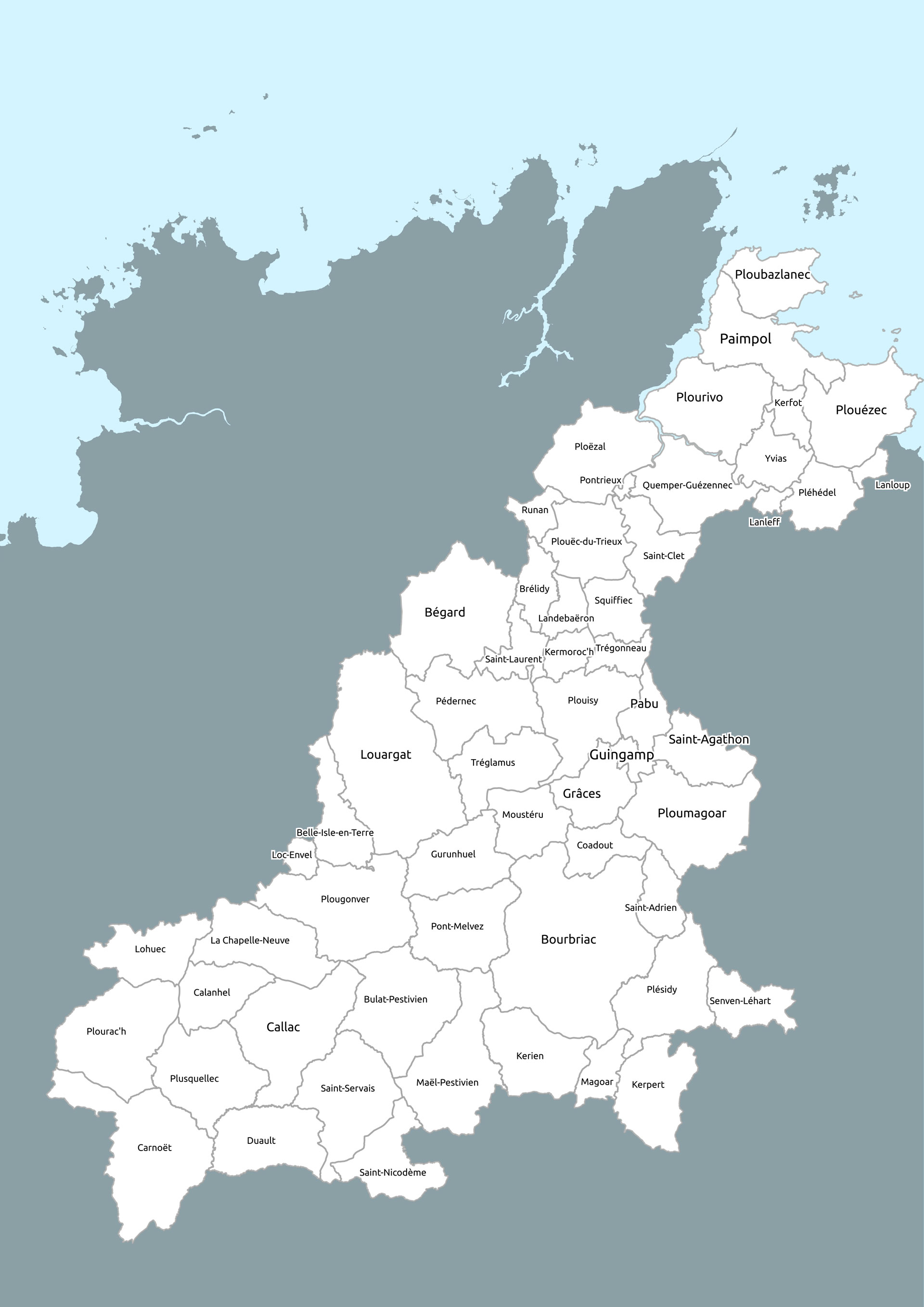 Le territoire - Guingamp Paimpol Agglomération