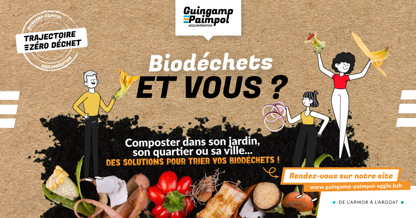 Tri des biodéchets et compostage - Guingamp-Paimpol Agglomération