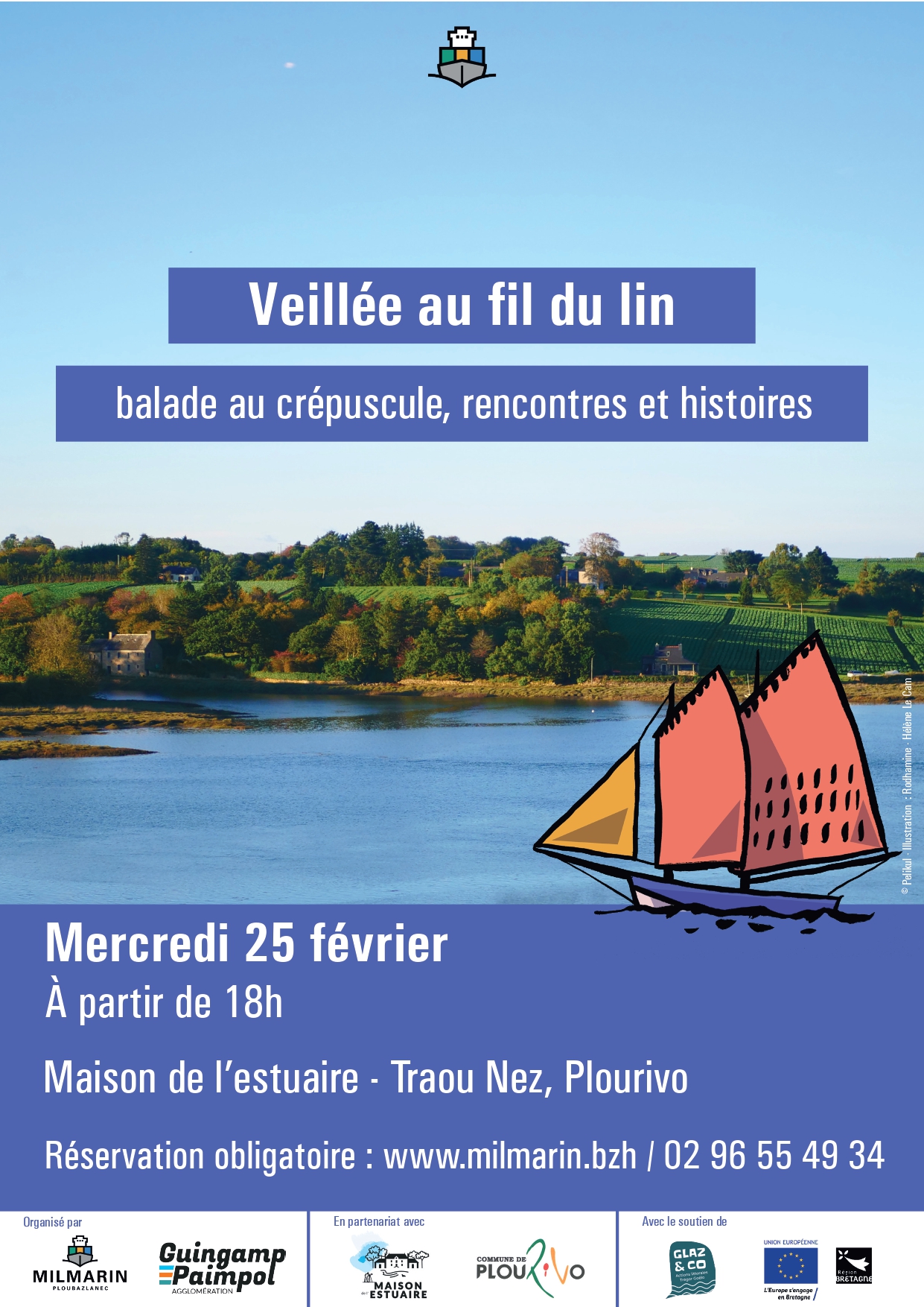Veillée au fil du lin - Guingamp-Paimpol Agglomération